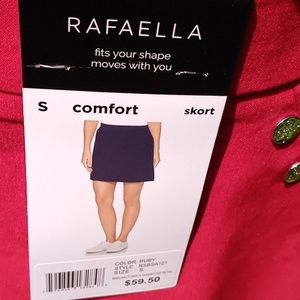 Raphaella | Shorts | Nwt Rafaella Skort In Red Available In Womens Size ...